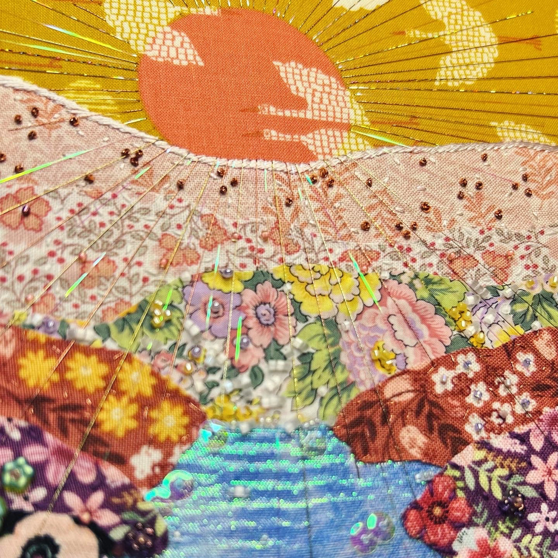 Sun Quenched - #564 9.5” hoop – Needle OR Thread
